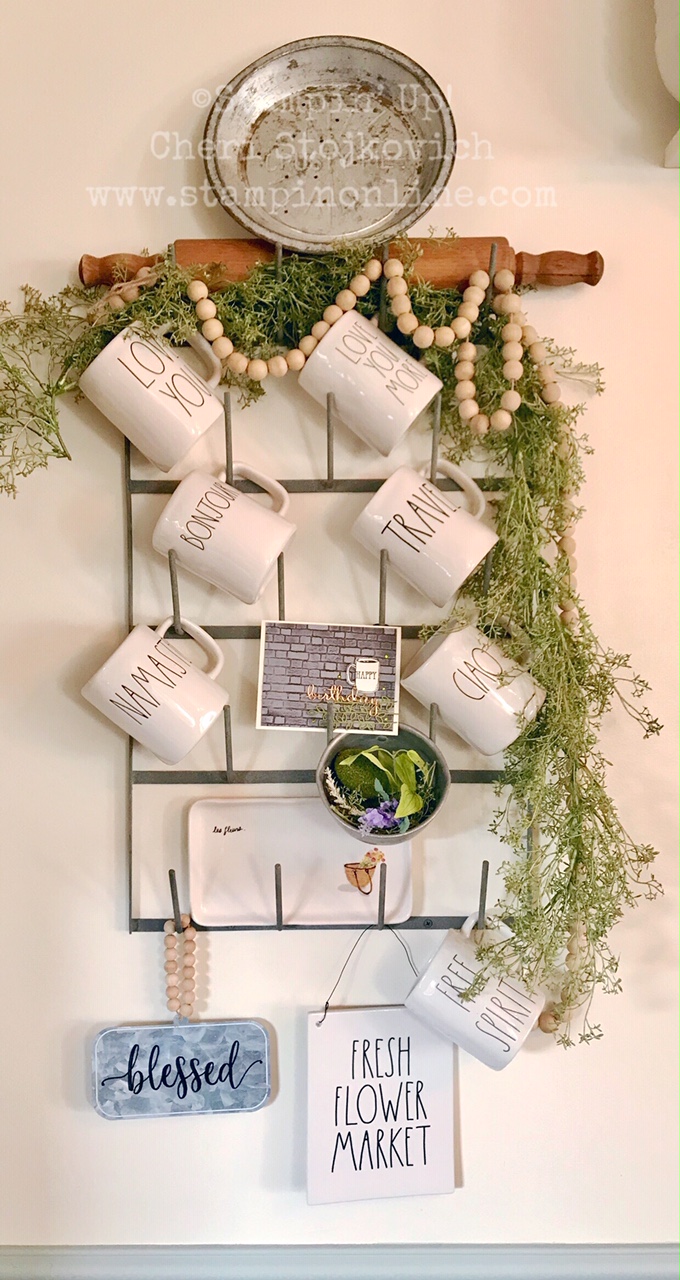 Rae Dunn Inspired Farmhouse Birthday Card & Free Online Class News!