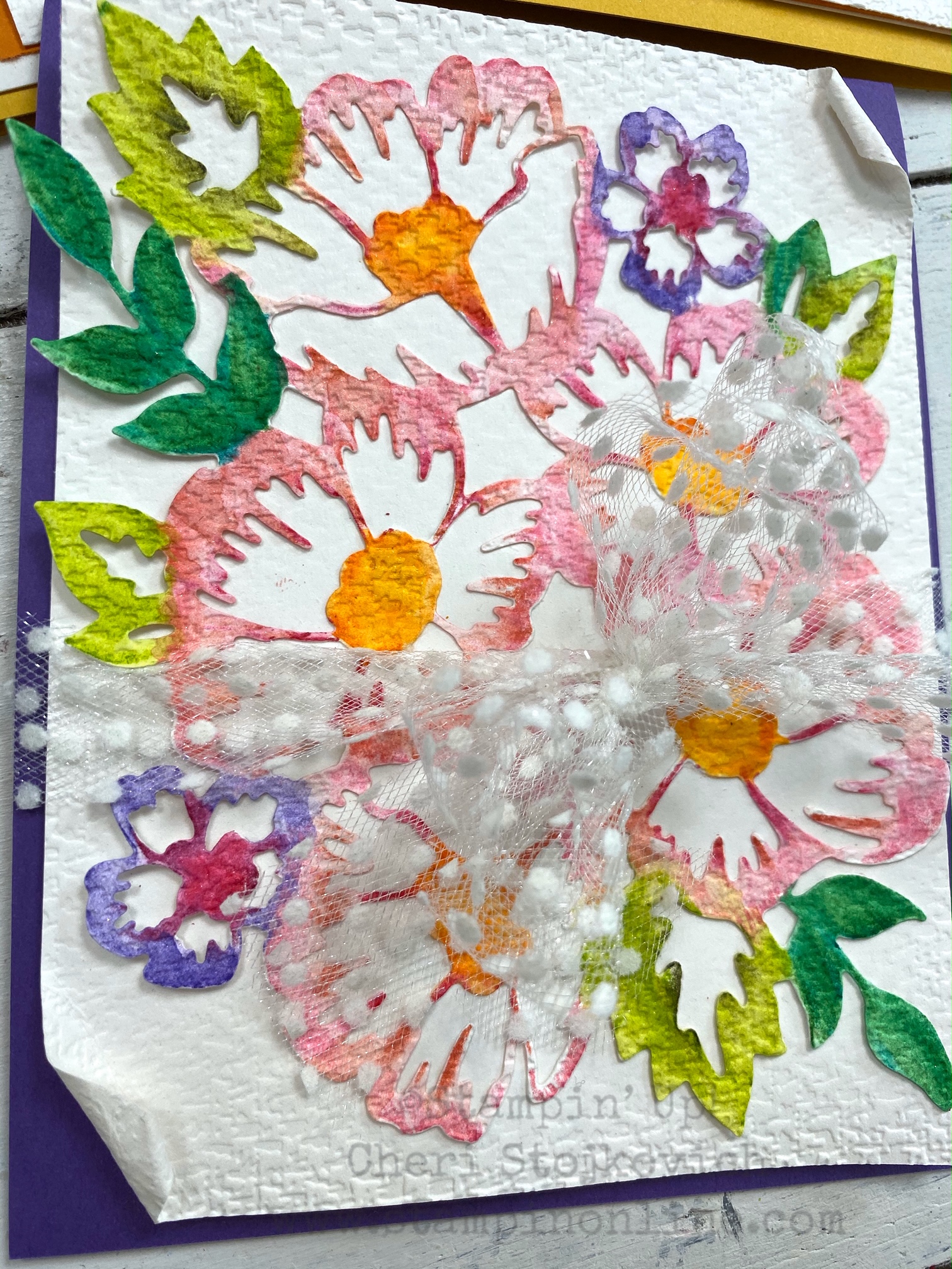 Watercolored and Splattered Blossoms in Bloom Video Tutorial
