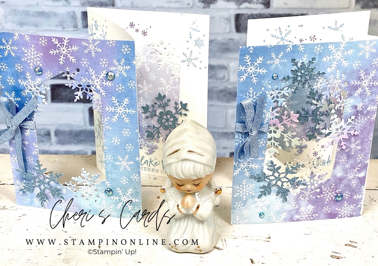 So Frozen Snowflake Wishes Window Panel Card Tutorial