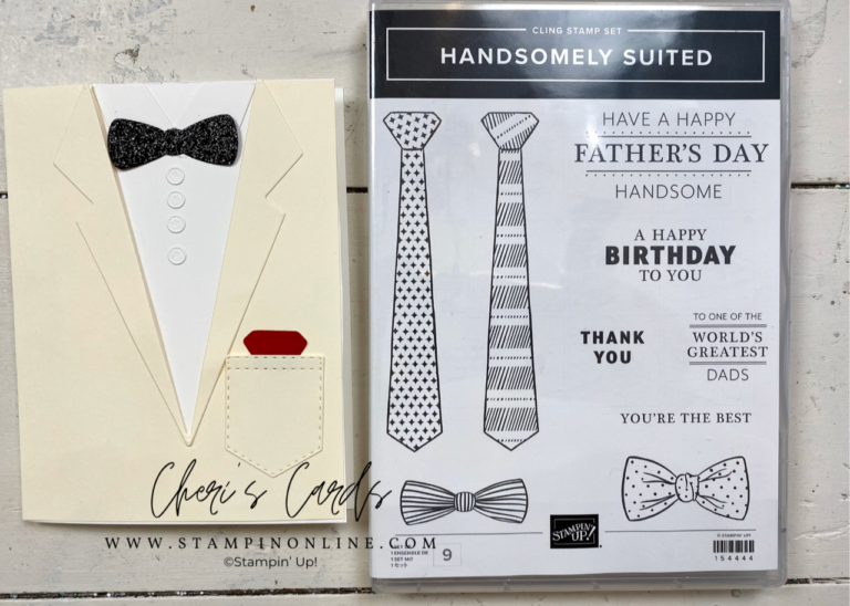 Sneak Peek 007 Bond Dinner Jacket Card Video Tutorial Stampin Up!