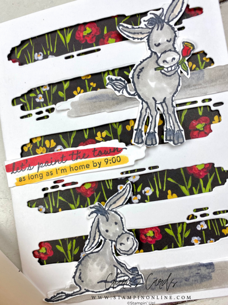 Darling Donkeys: Flower & Field: Brushed Blooms Bundle! Video Tutorial Stampin’ Up!