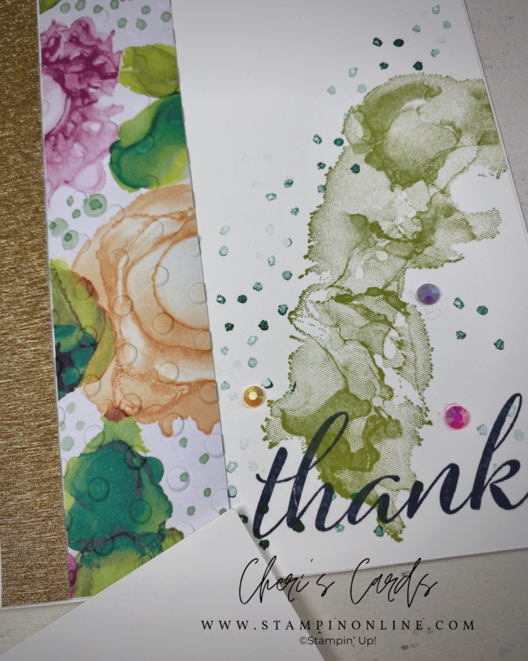 Stampin’ Up! Stamp Sets in 5 minute cards vs 20 minute cards