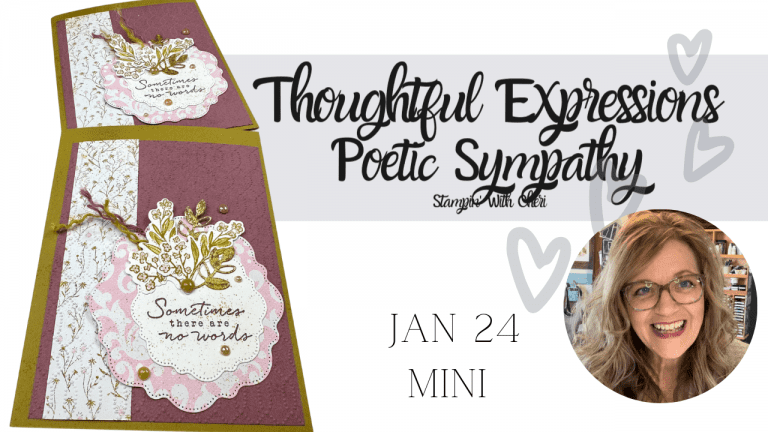 Poetic Thoughtful Expressions: Simple Sympathy Card Stampin Up