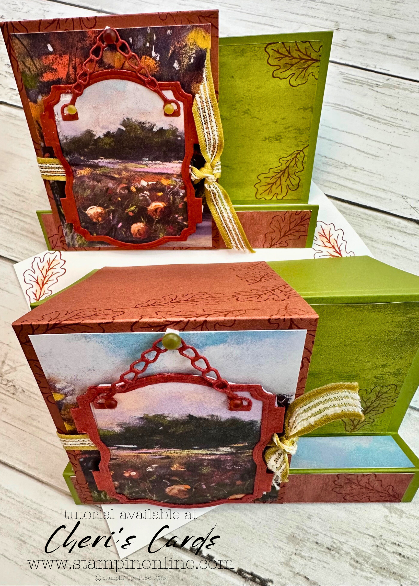 Fun Fold with Autumn Expressions: Picture Frame Highlight Stampin Up!