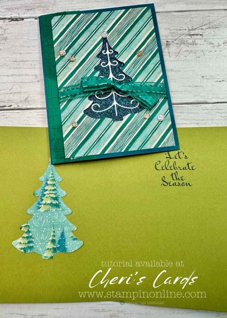 Decorative Tree Dies FABULOUS Christmas Craft Add On! Stampin Up