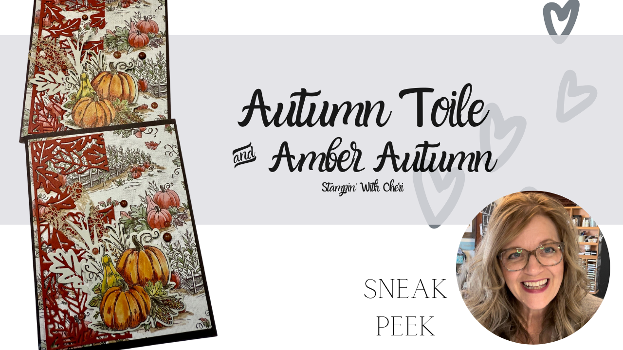 Sneak Peek: Autumn Toile by Stampin’ Up! - Cheri's Cards
